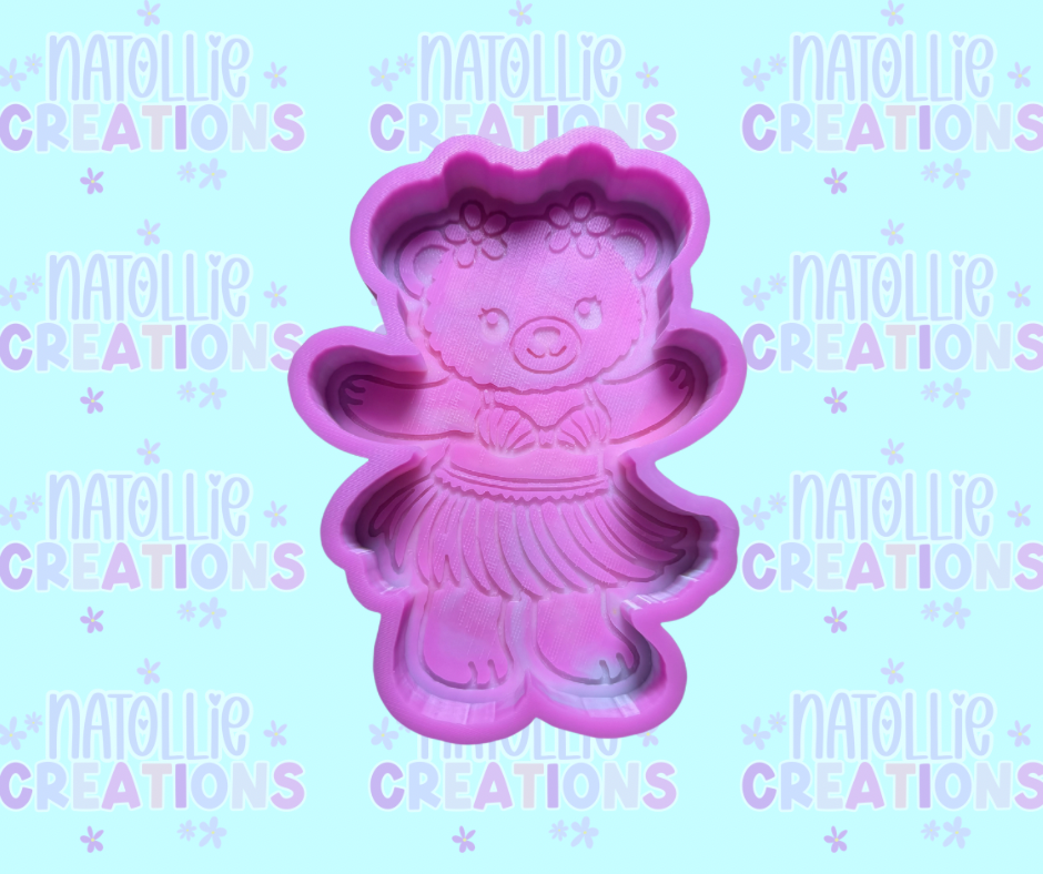 Hula Bear Freshie Silicone Mold – natolliecreations
