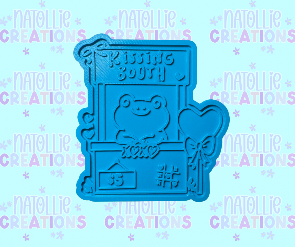 Frog Kissing Booth Insert Freshie Silicone Mold – natolliecreations